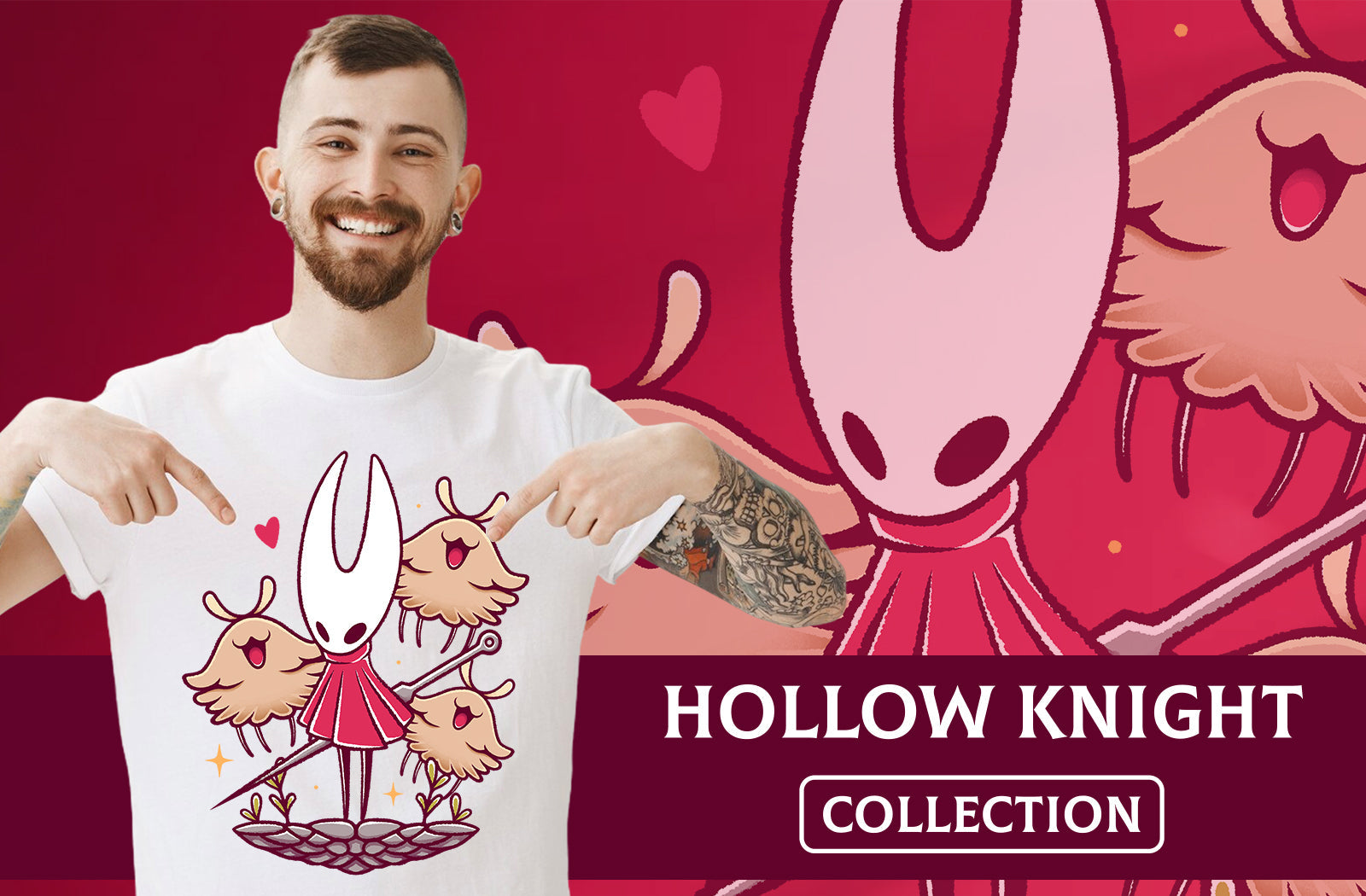 Hollow Knight & Hollow Knight: Silksong T-Shirt Collection – Alundrart